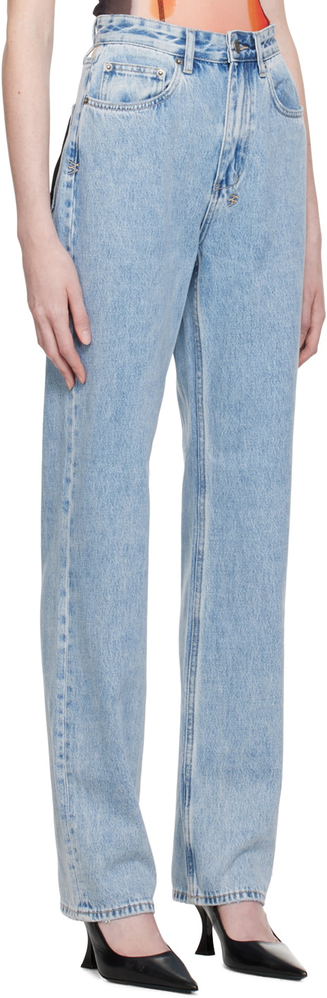 Ksubi Blue Low Rider Jeans Ksubi
