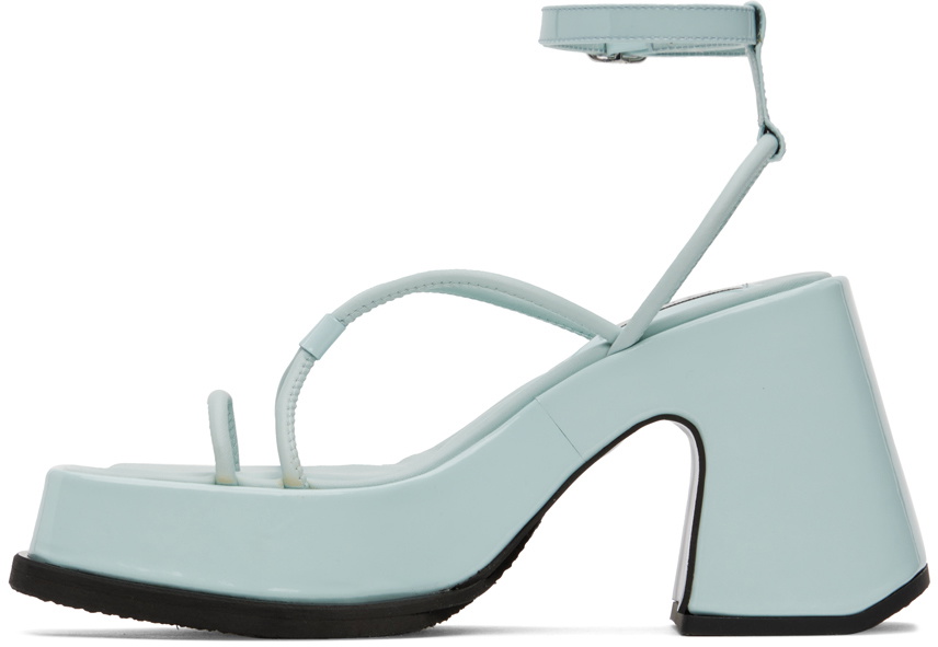 Eytys SSENSE Exclusive Blue Olympia Heels Eytys