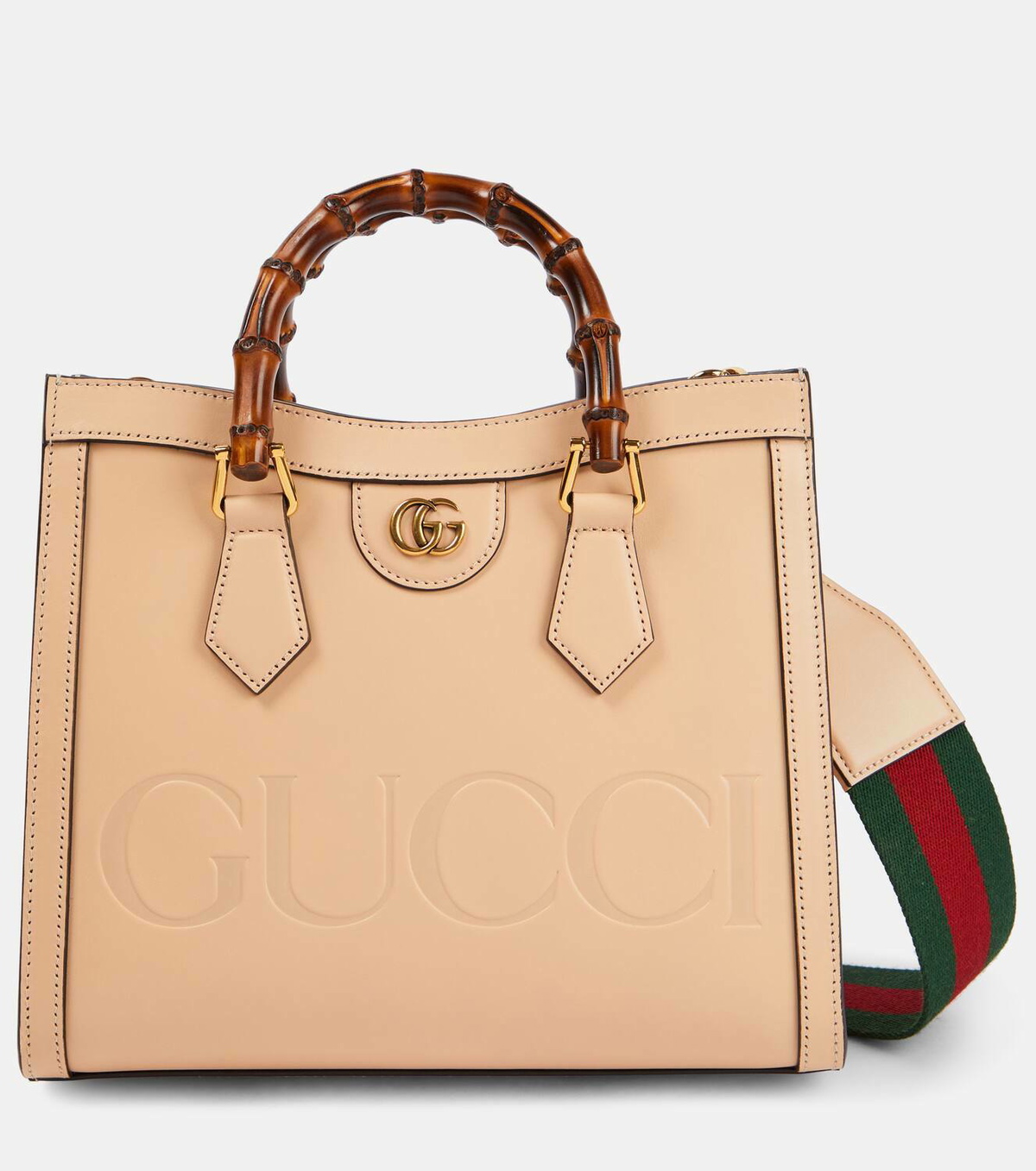 Gucci Logo leather tote bag Gucci
