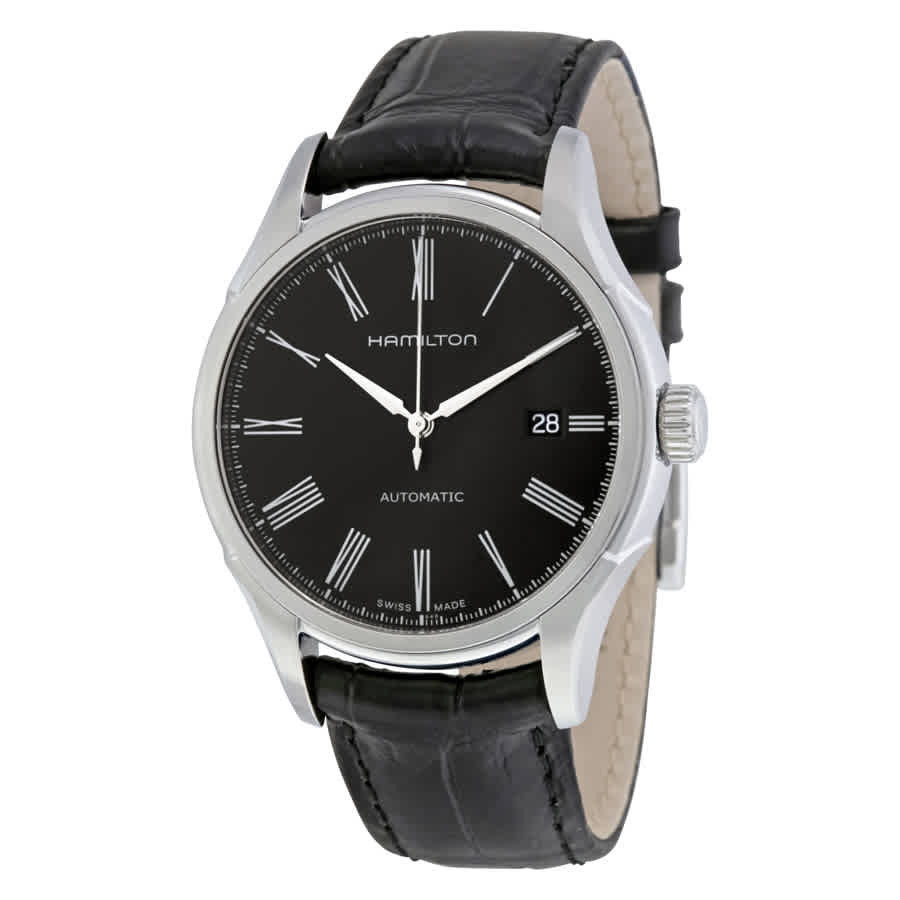 Hamilton Valiant Automatic Black Dial Mens Watch H39515734 Hamilton