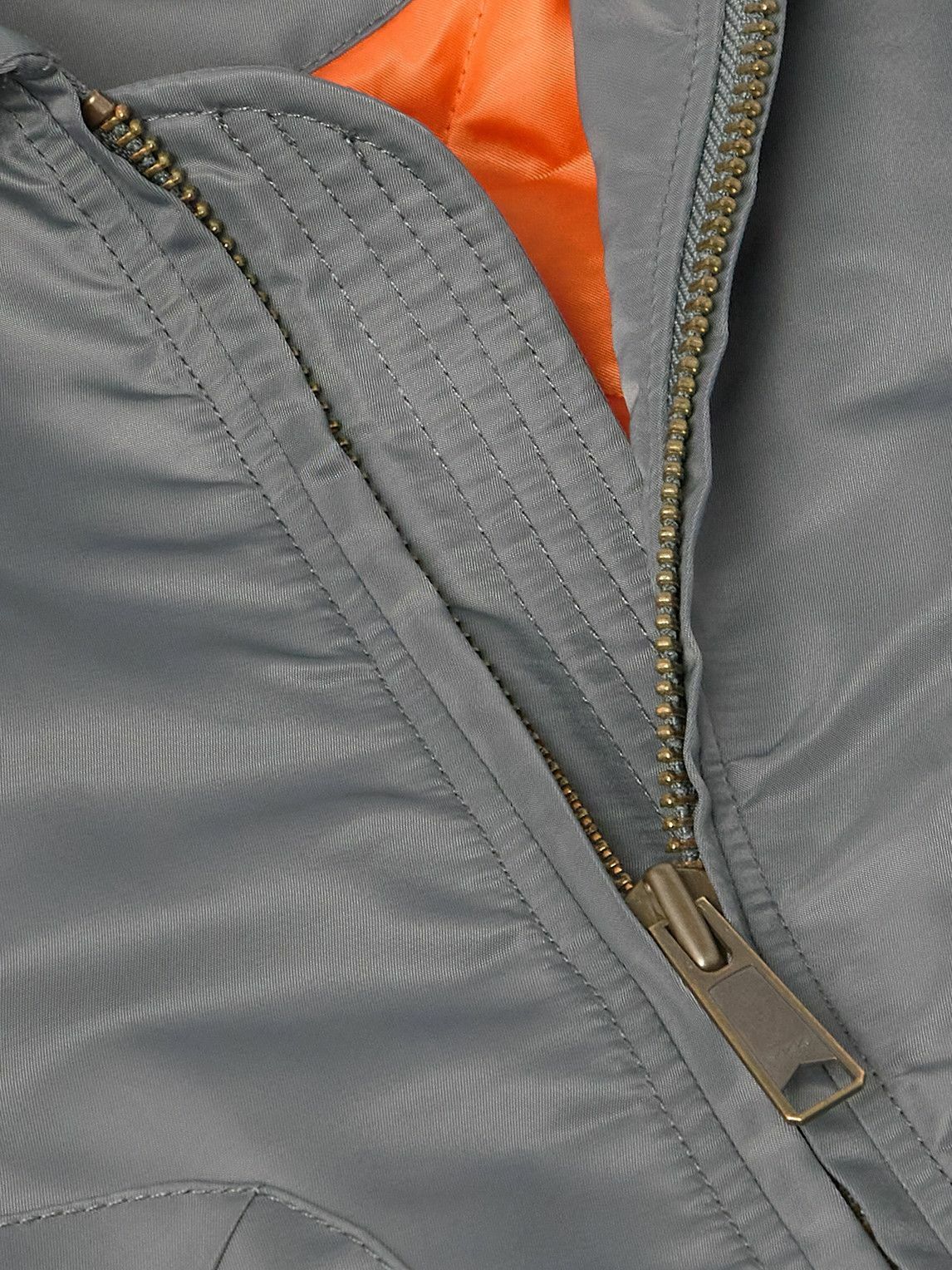 Brain Dead - 3D Shell Bomber Jacket - Gray Brain Dead