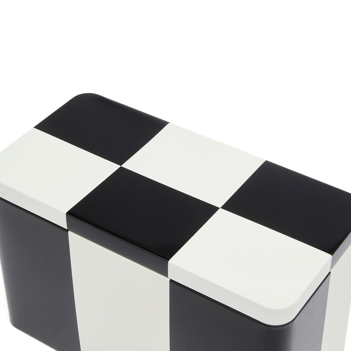 HAY Tin Container - Medium in Black/Off-White HAY