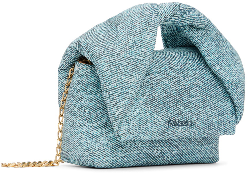 JW Anderson Blue Mini Twister Bag JW Anderson