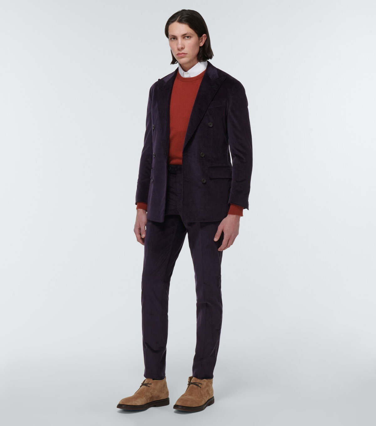 Thom Sweeney - Cotton and wool-blend corduroy suit Thom Sweeney