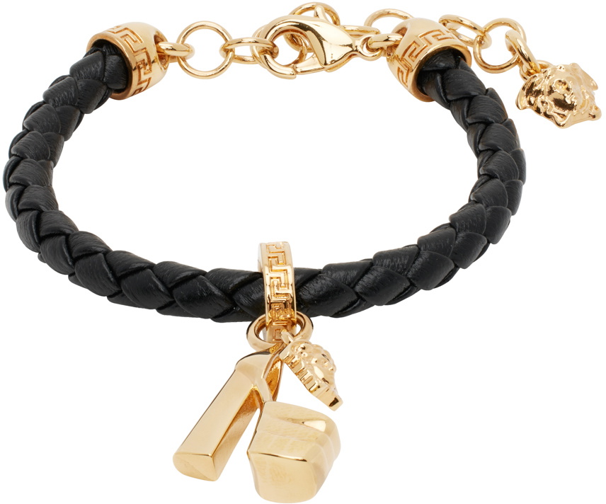 Versace Gold & Black Aevitas Bracelet Versace