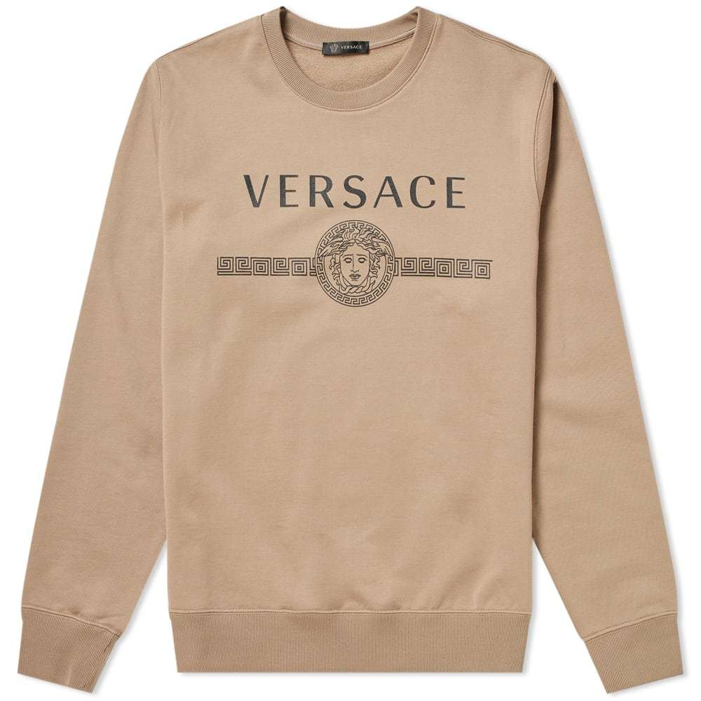 Versace Printed Logo Sweat Versace