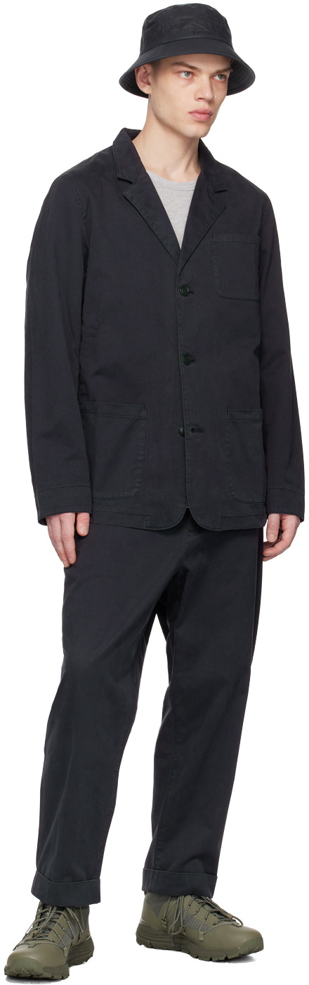Barbour Navy Baker Blazer Barbour