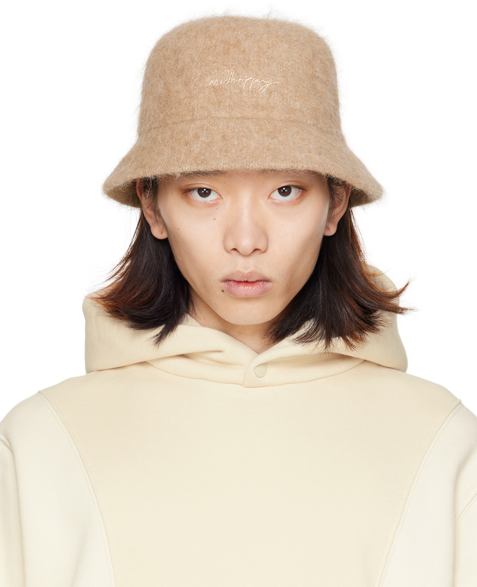 Madhappy Tan Classics Alpaca Bucket Hat Madhappy