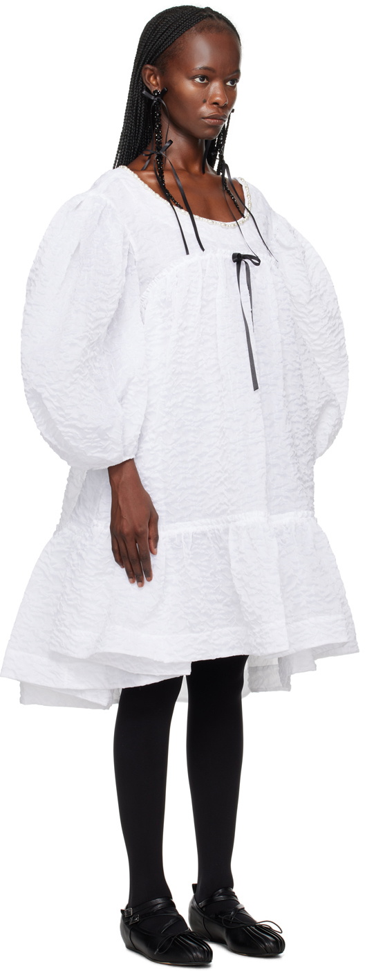 Simone Rocha White Pearl Minidress Simone Rocha