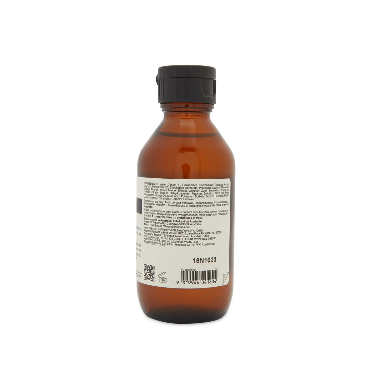 Aesop Immaculate Facial Exfoliating Tonic Aesop