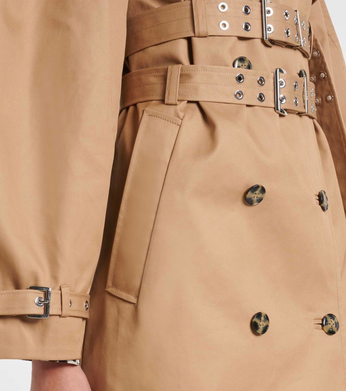 Ganni Cotton trench coat GANNI