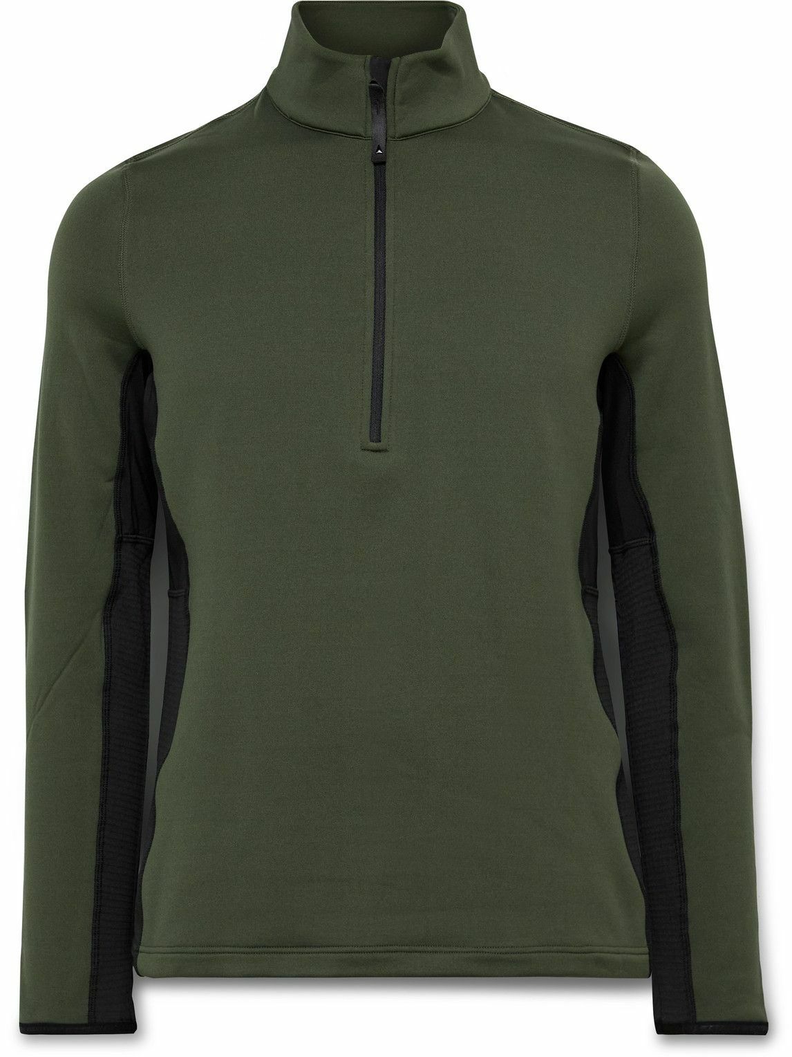 Aztech Mountain - Slim-Fit Stretch-Jersey and Ripstop Half-Zip Ski Base ...