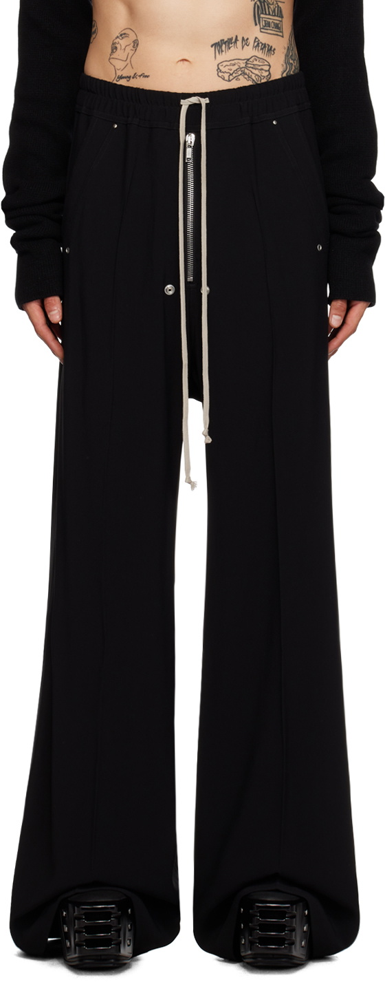 Rick Owens Black Bela Trousers Rick Owens