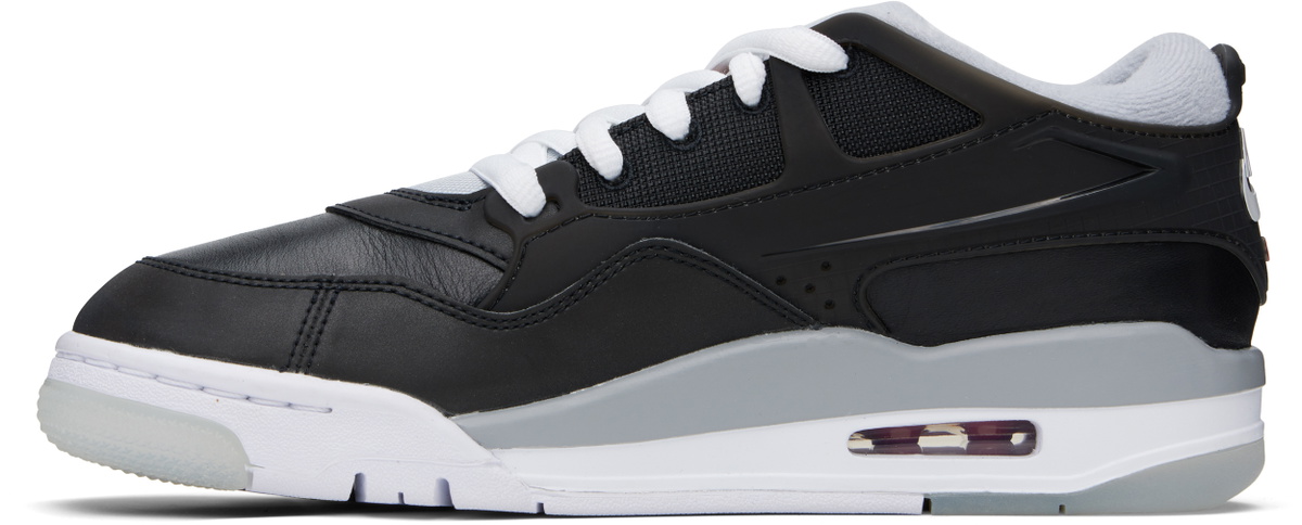Nike Jordan Black & Gray Air Jordan 4 RM Sneakers Nike Jordan Brand