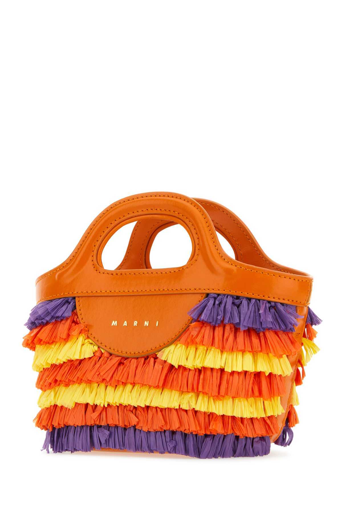 Marni Multicolor Fabric Micro Tropicalia Summer Handbag Marni