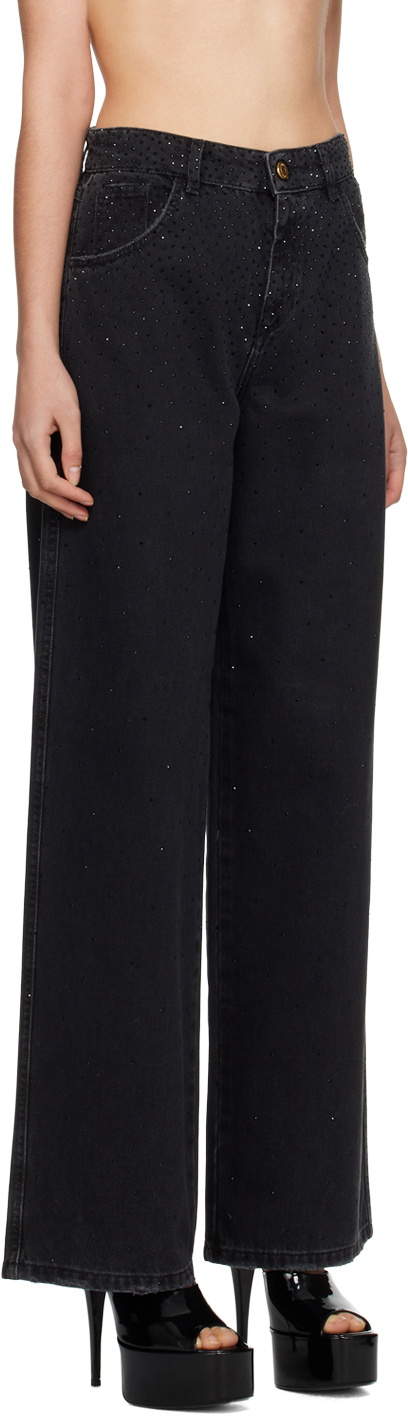 Blumarine Black Boyfriend Jeans Blumarine