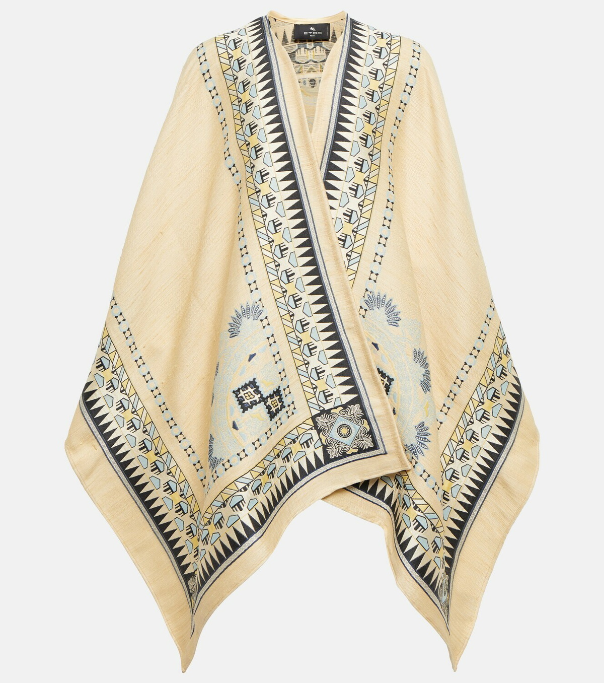 Etro - Jacquard cape Etro