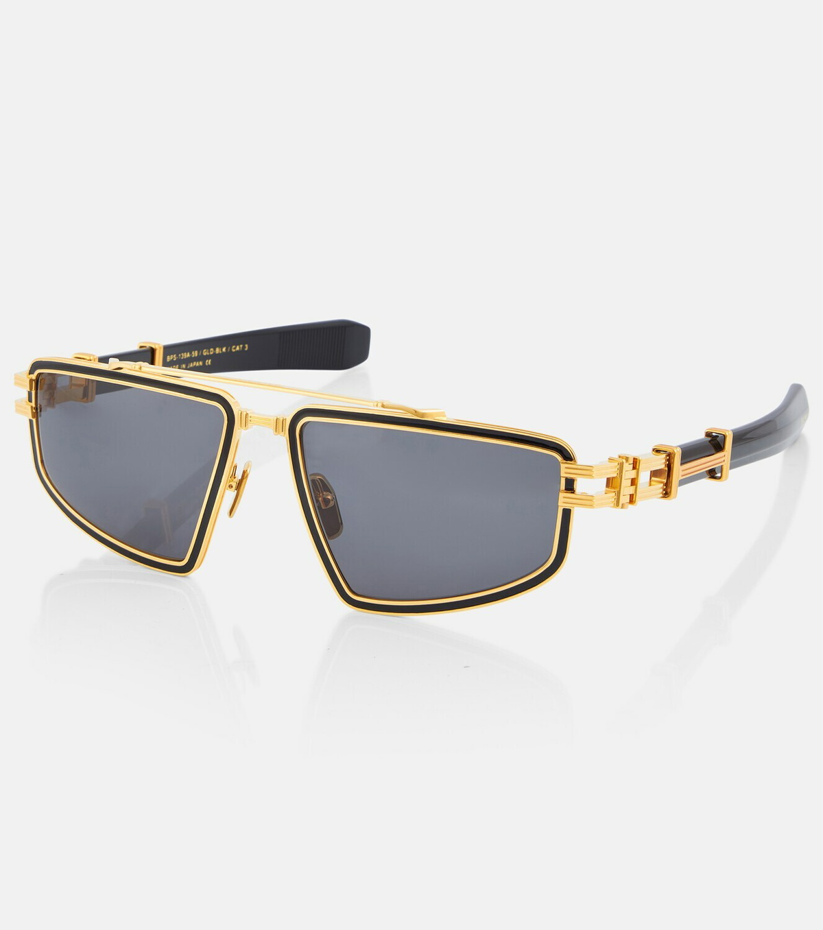 Balmain Titan Rectangular Sunglasses Balmain