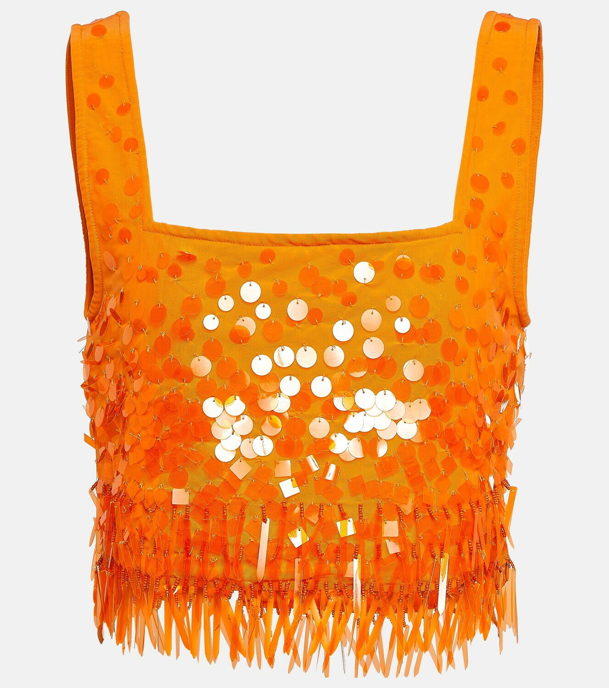 Staud Sequined crop top Staud