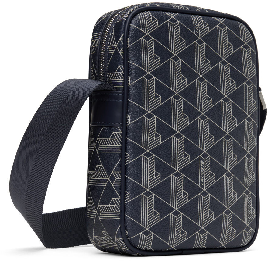 Lacoste Navy 'The Blend' Keychain Feature Bag Lacoste