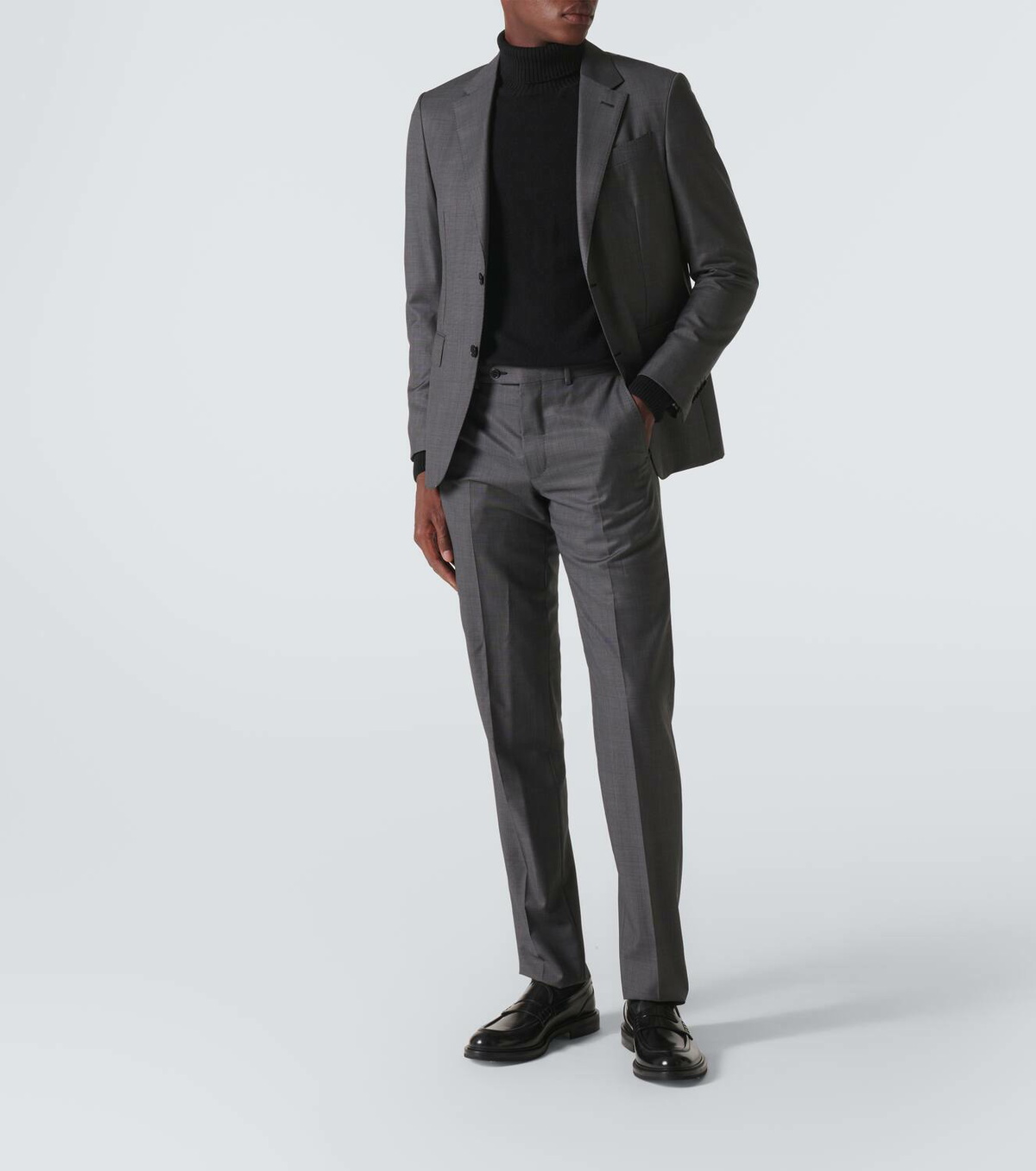 Rubinacci Cashmere turtleneck sweater Rubinacci