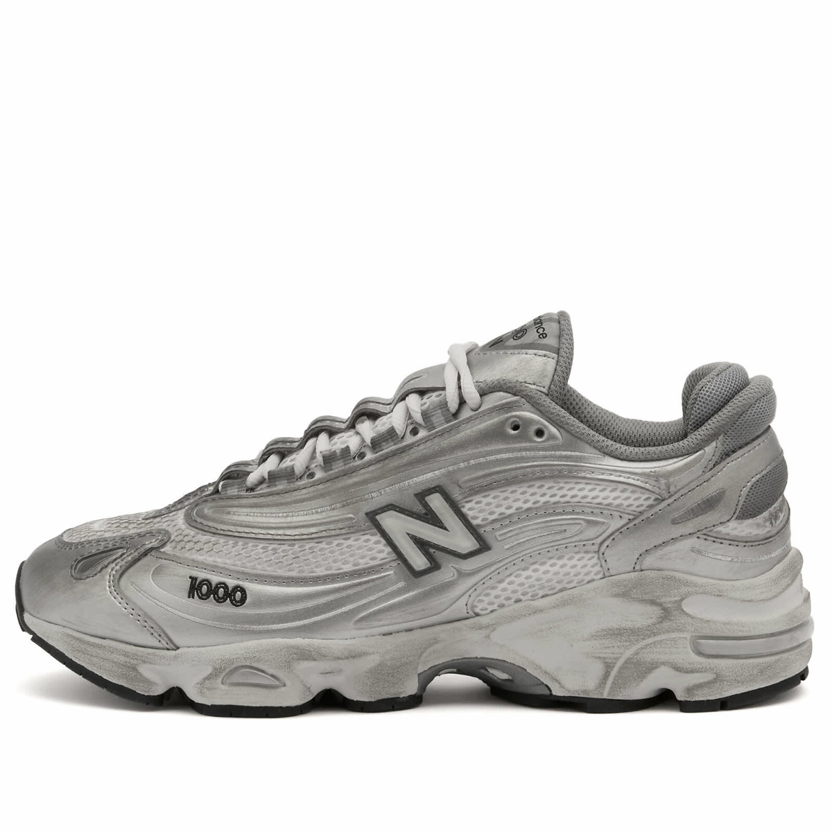 New Balance 1000 Sneaker in Silver Metallic New Balance