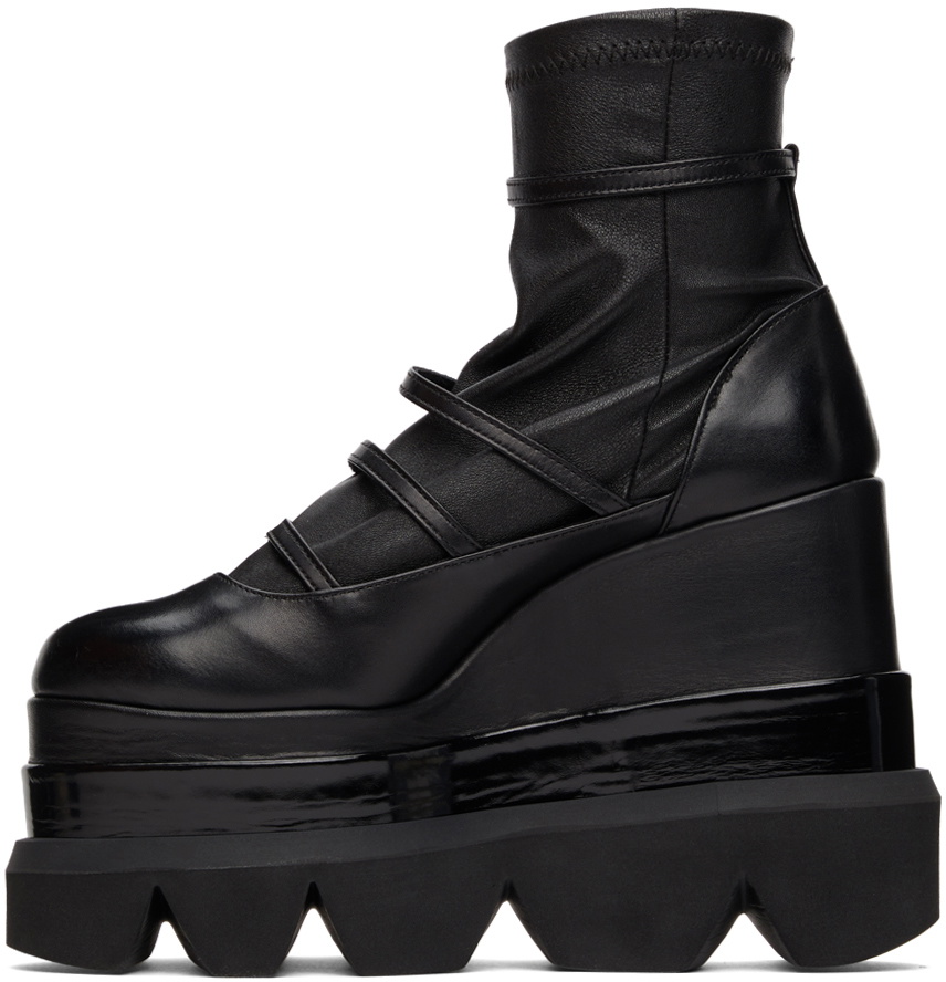 Sacai Strap Sock Platform Boots Sacai Sacai Strap Sock Platform Boots Sacai