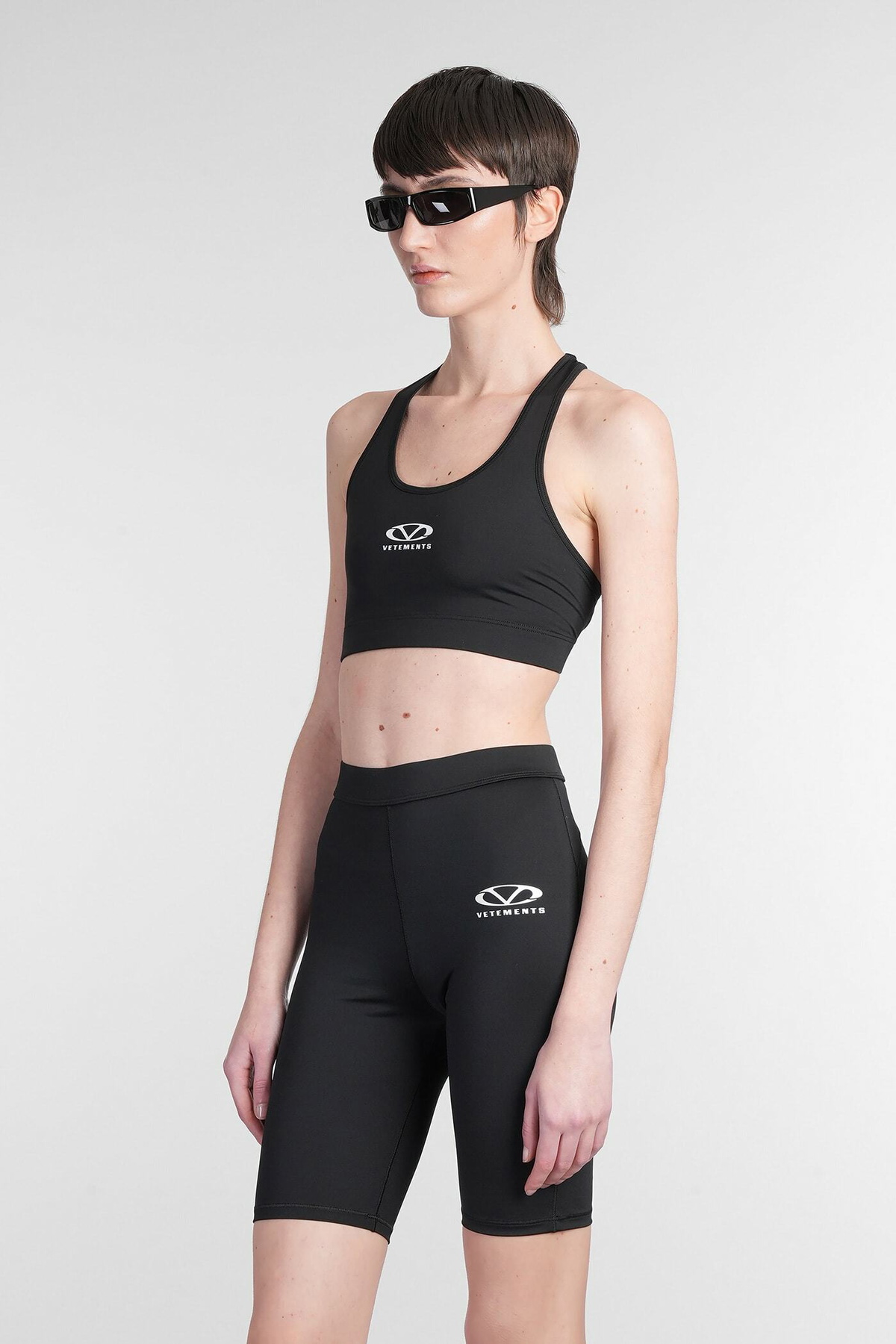 VETEMENTS Topwear In Black Polyamide Vetements