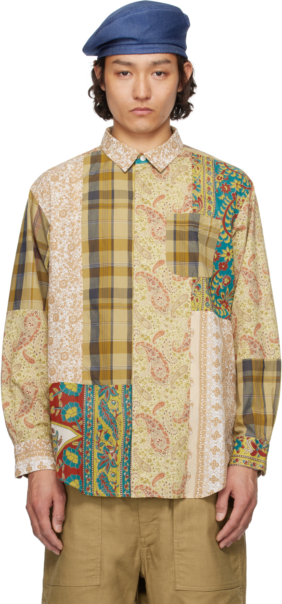 Engineered Garments Multicolor Short Collar Shirt Engineered Garments