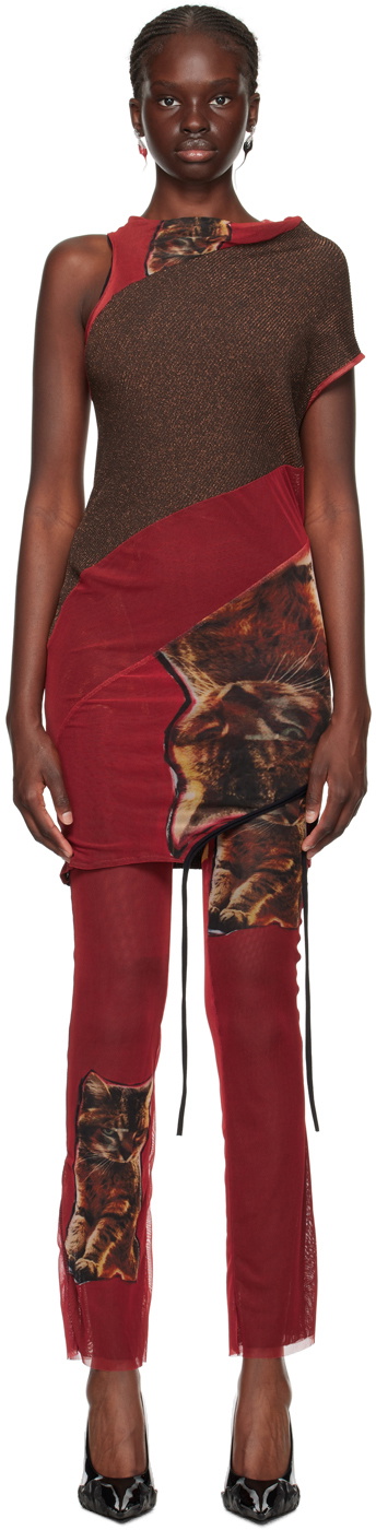 Ottolinger Red Cat Minidress Ottolinger