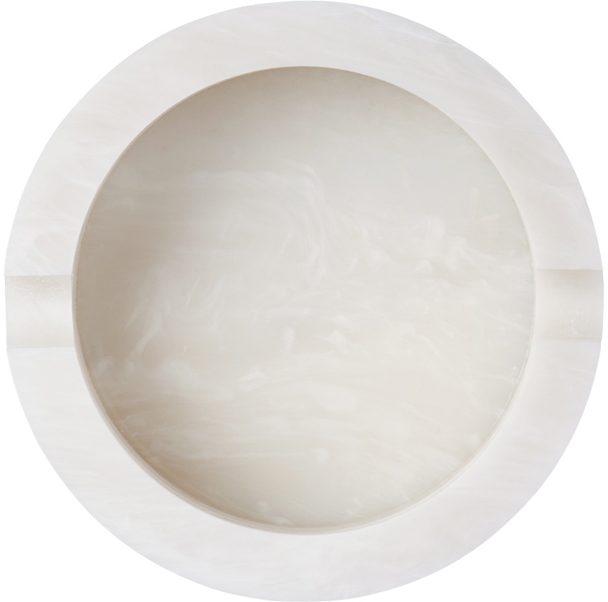 Edie Parker White Tabletop Lighter