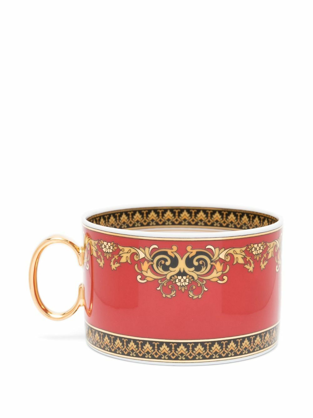 Versace Red Medusa Ceramic Tea Cup Versace