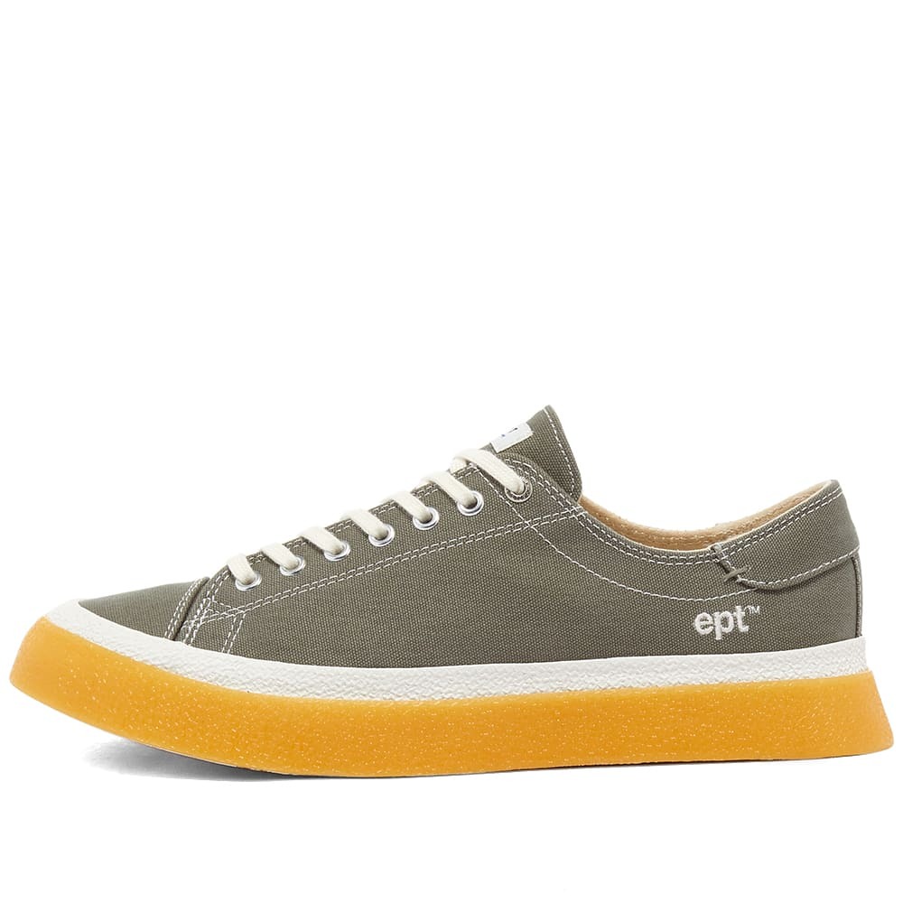 East Pacific Trade Men's Dive Layer Sneakers in Olive/White/Gum East Pacific Trade