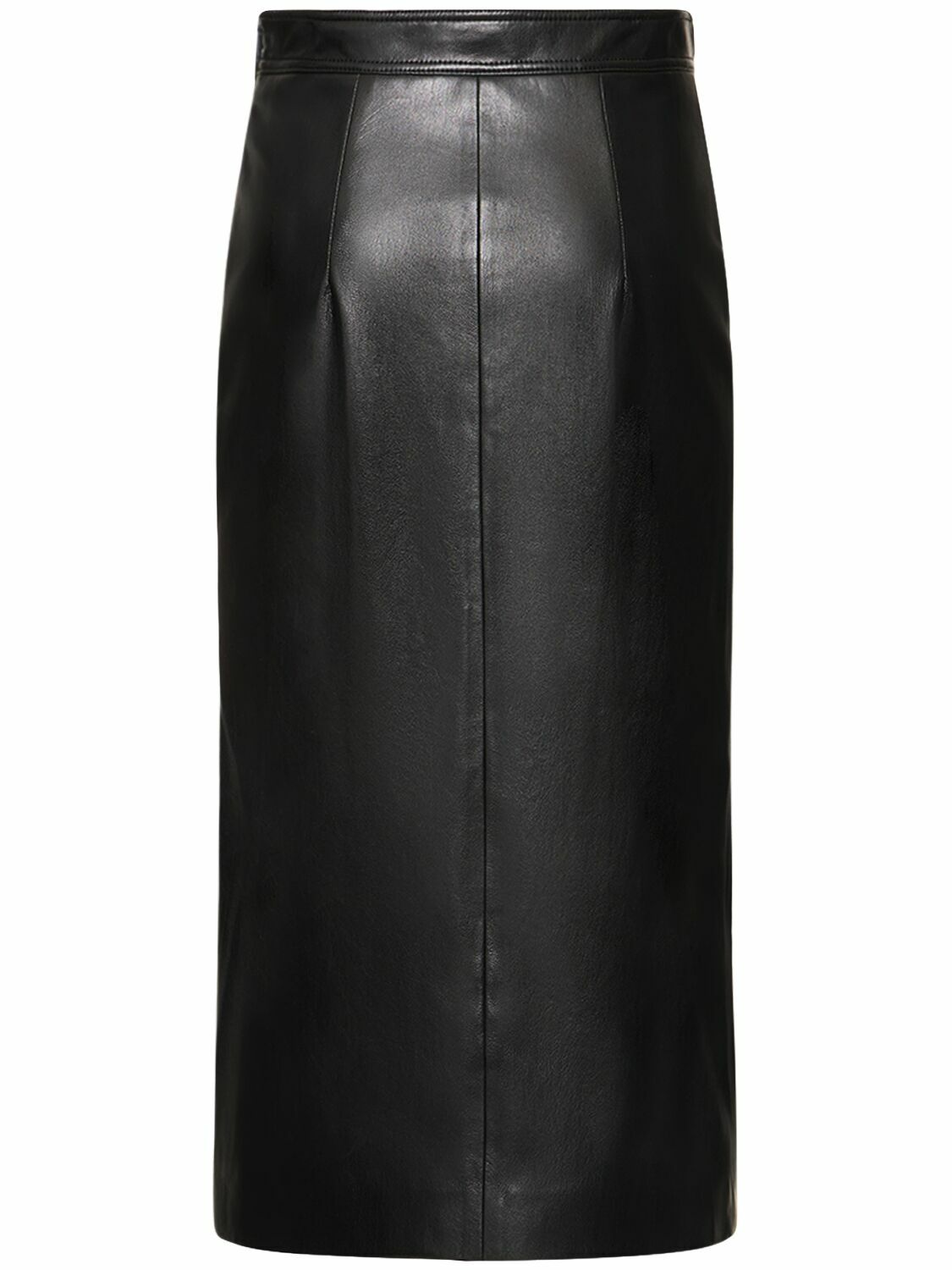 Msgm Faux Leather Mini Skirt Msgm