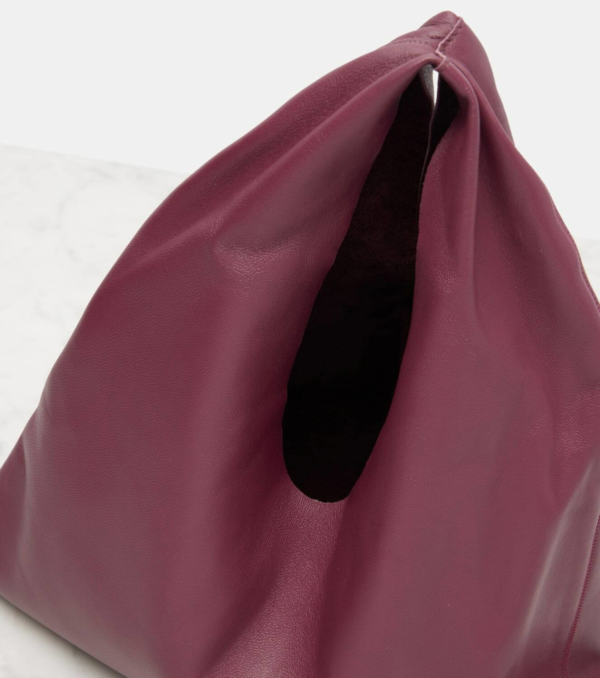 The Row Bindle Small leather tote bag The Row