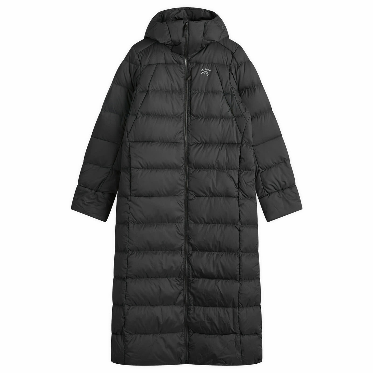 Arc'teryx Women's Thorium Long Parka Jacket in Black Arc'teryx