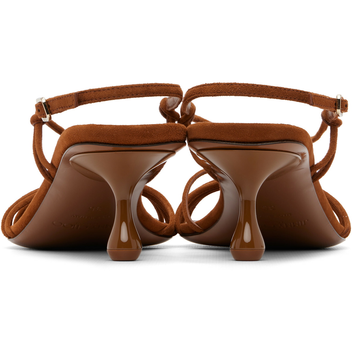 Jimmy Choo Tan Lova 50 Heeled Sandals Jimmy Choo