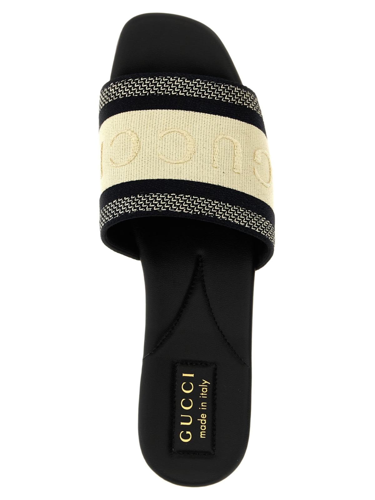 Gucci Logo Embroidery Sandals Gucci