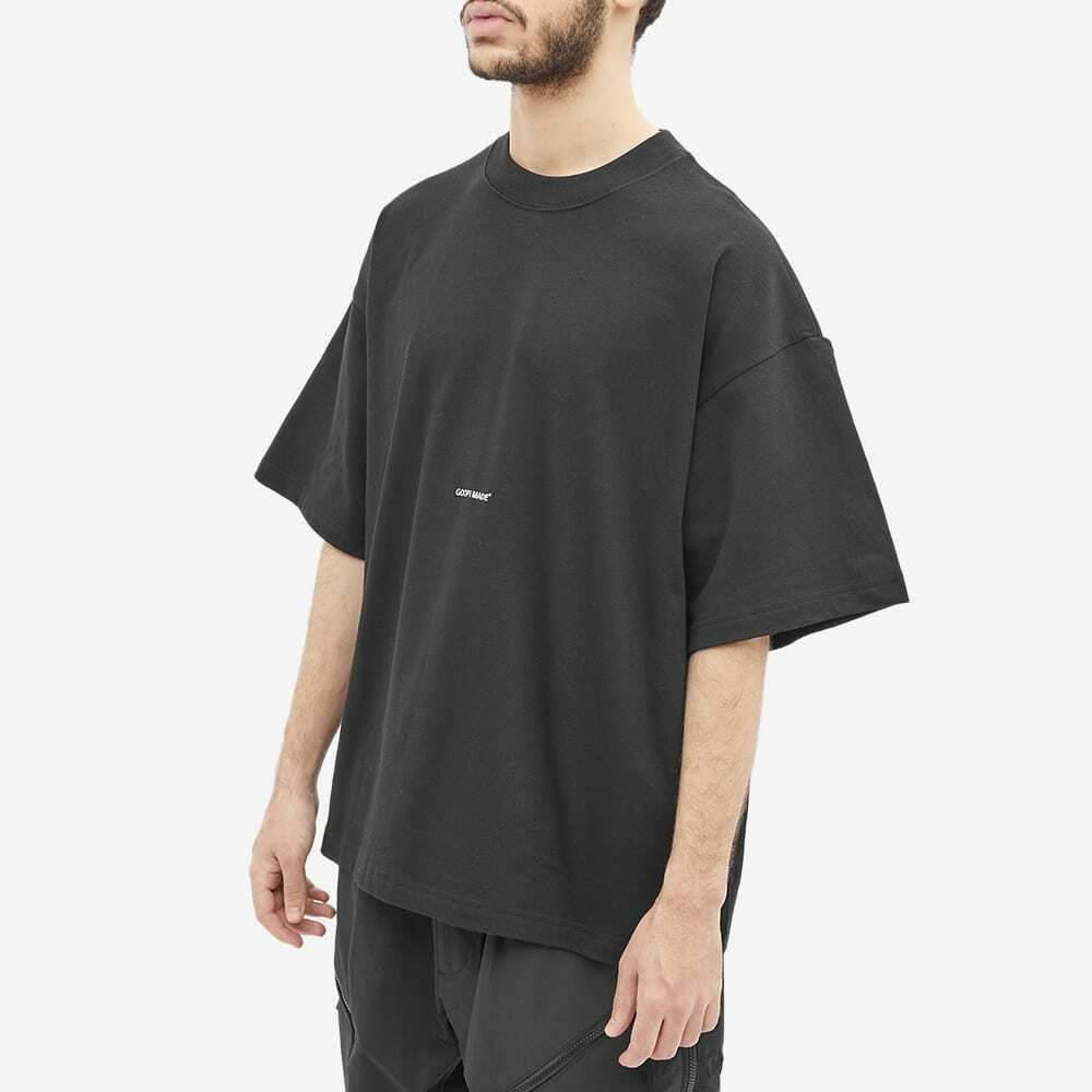 GOOPiMADE x WildThings Logo T-Shirt in Black GOOPiMADE