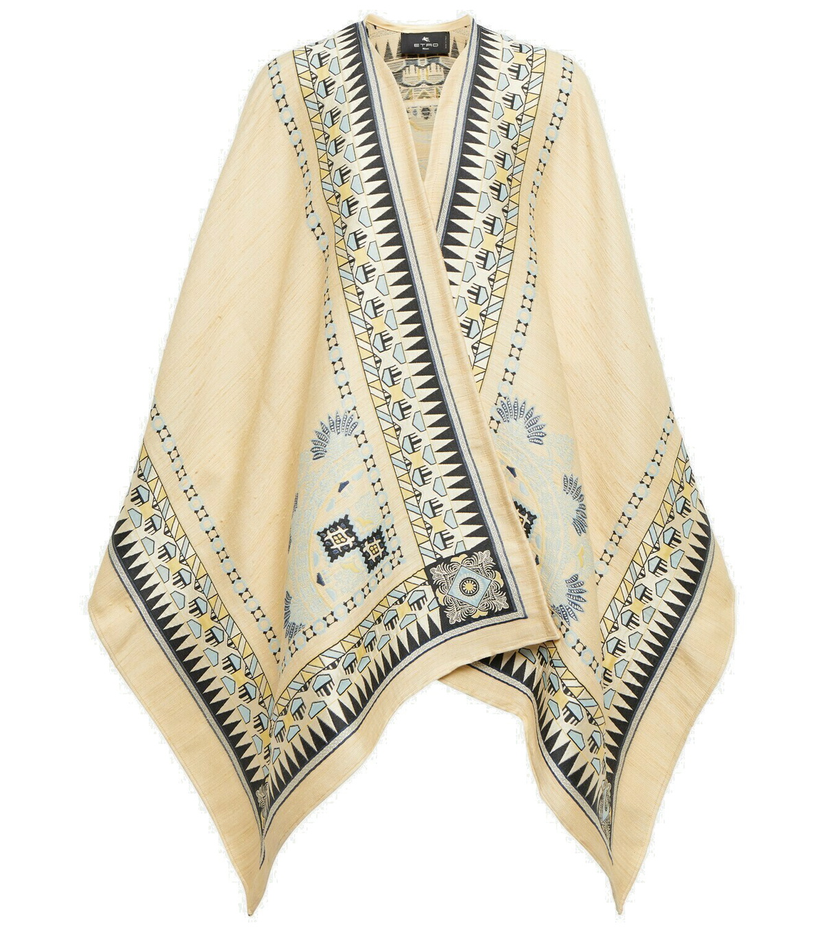 Etro - Jacquard cape Etro