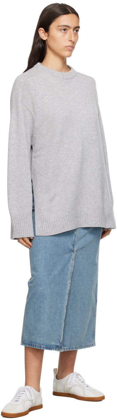 Loulou Studio Gray Safi Sweater Loulou Studio