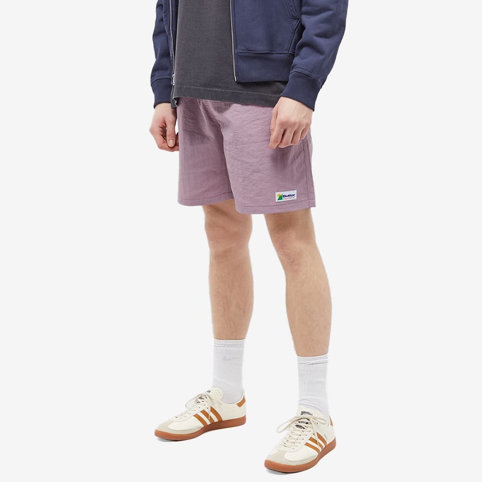 Butter Goods Men's Equipment Shorts in Washed Berry Butter Goods