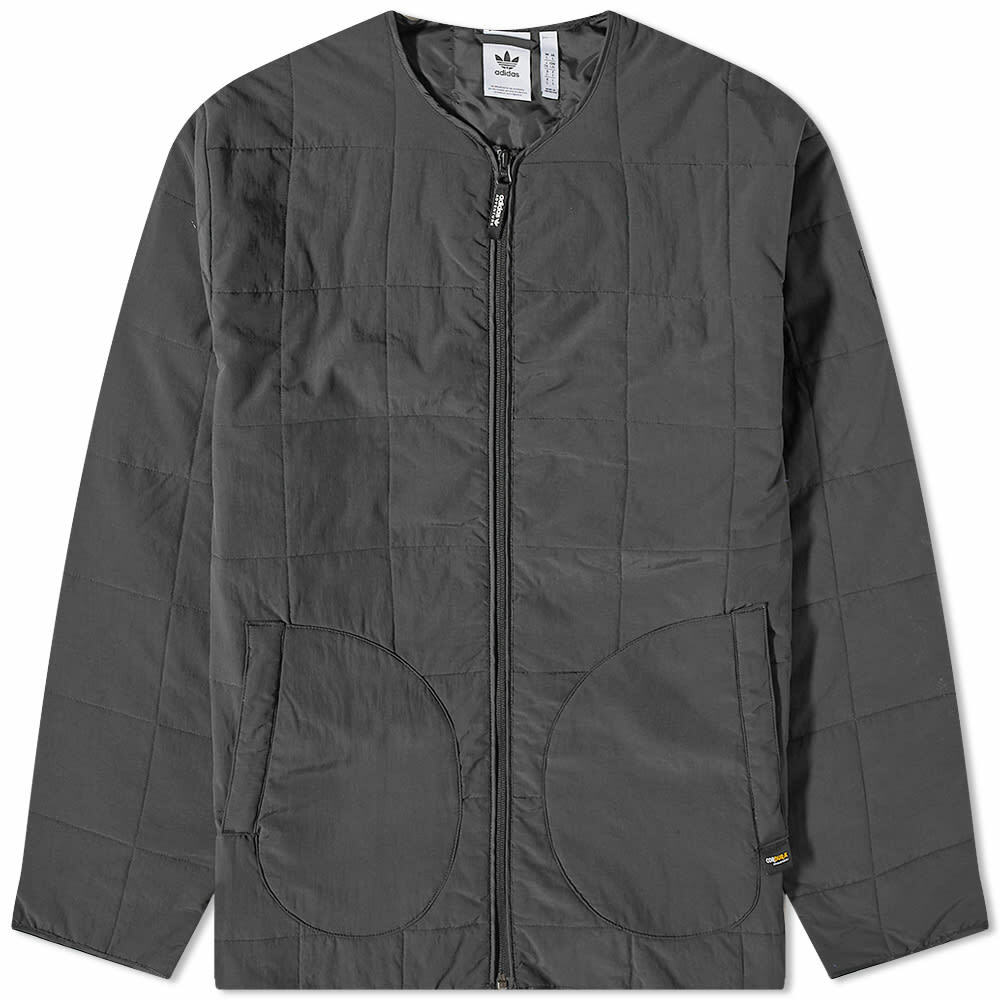 Adidas Men's ADV FC Liner Jacket in Black adidas