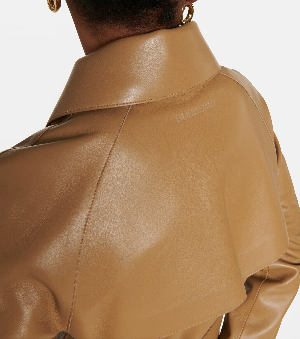 Burberry - Waterloo leather trench coat Burberry