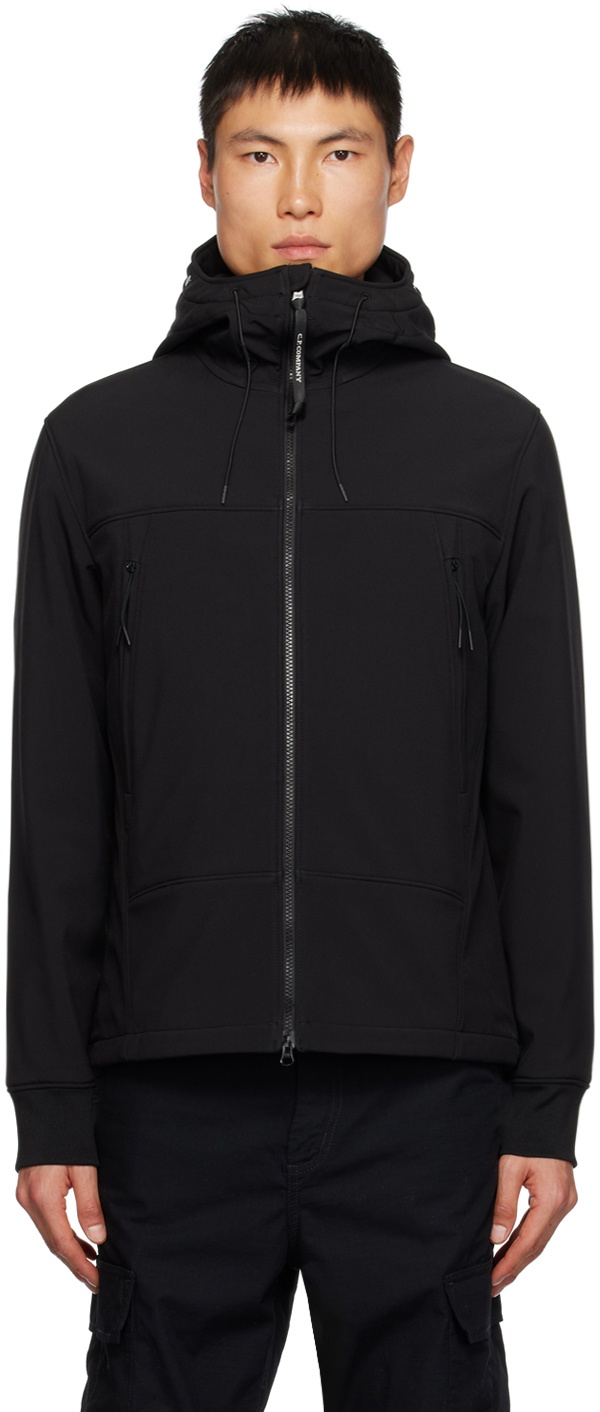 C.P. Company Black C.P. Shell-R Goggle Jacket C.P. Company