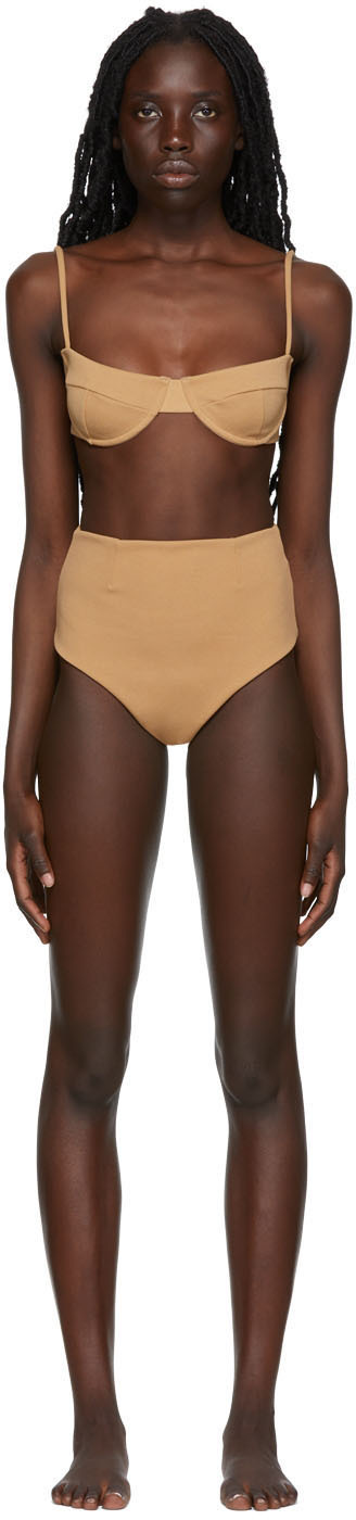 Haight Beige Polyester Bikini Haight