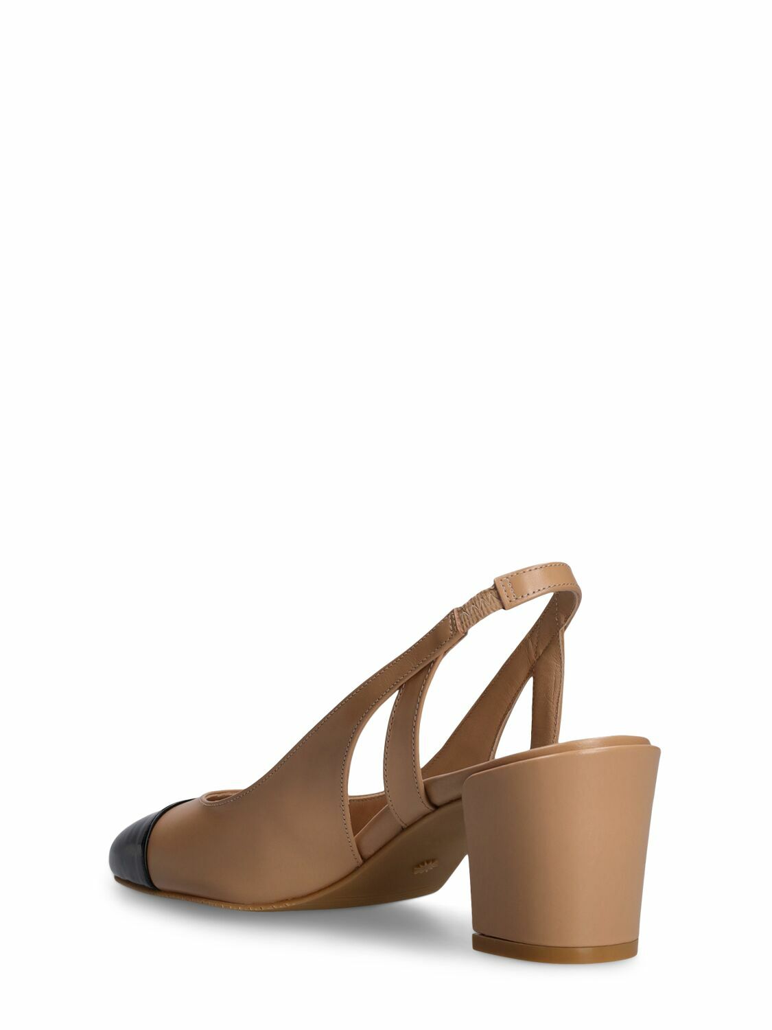 STUART WEITZMAN - 50mm Sleek Leather Slingback Heels Stuart Weitzman