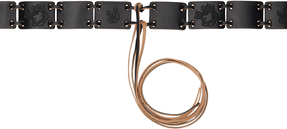 OUR LEGACY Black Block Belt Our Legacy