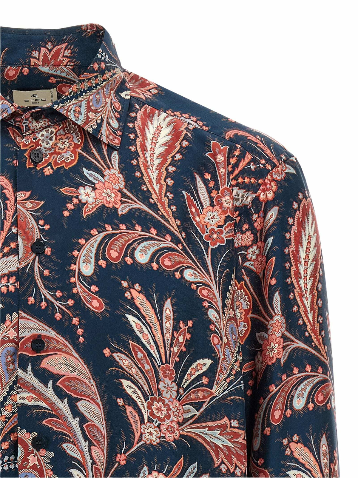 Etro Paisley Ramage Silk Shirt Etro