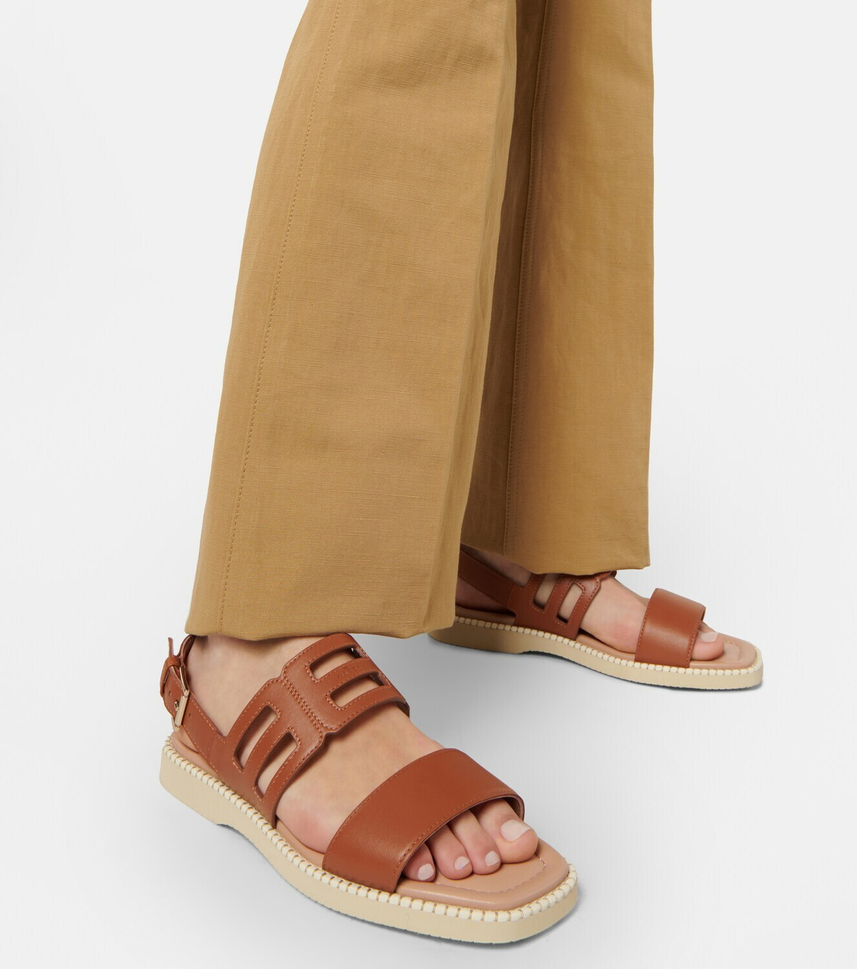 Hogan Leather sandals Hogan